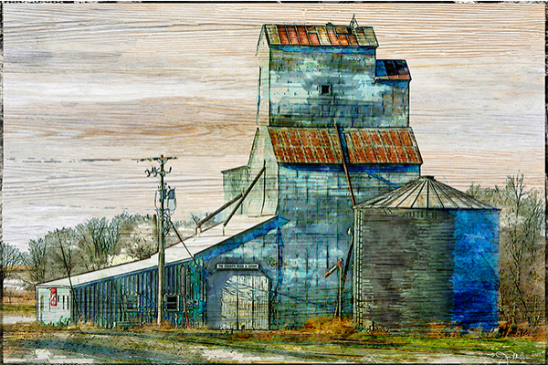 Rustic Grain Elevator – Art On Locations